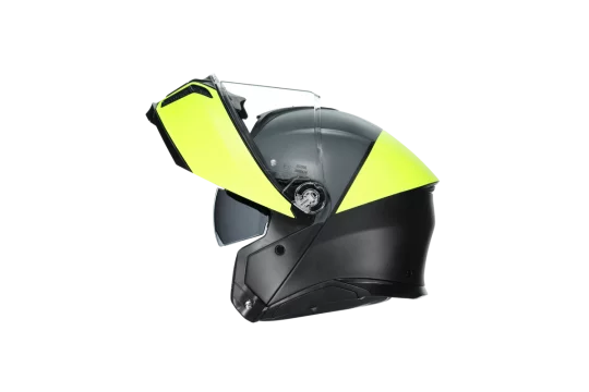 Casca AGV TOURMODULAR ECE2206 MULTIBALANCE MATT BLACK YELLOW FLUO GREY