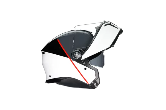 Casca AGV TOURMODULAR ECE2206 MULTIBALANCE WHITE GREY RED