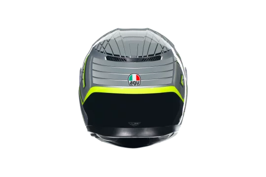 Casca Moto AGV K3 FORTIFY GREY/BLACK/YELLOW FLUO ECE 22.06