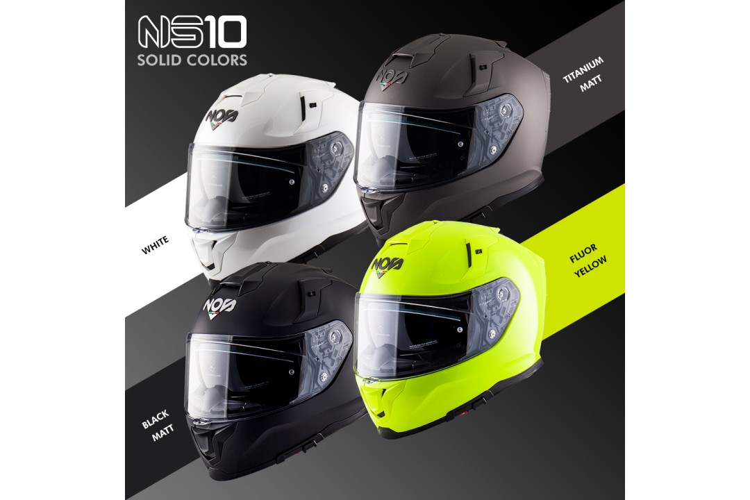Casca Moto NOS NS-10 Negru Mat