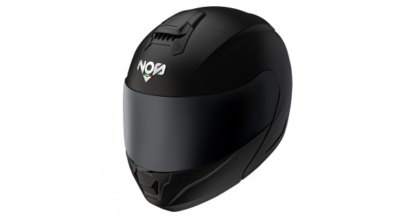 Casca Moto Flip-Up NOS NS-8 Negru Mat Pinlock Inclus ochelari soare ...